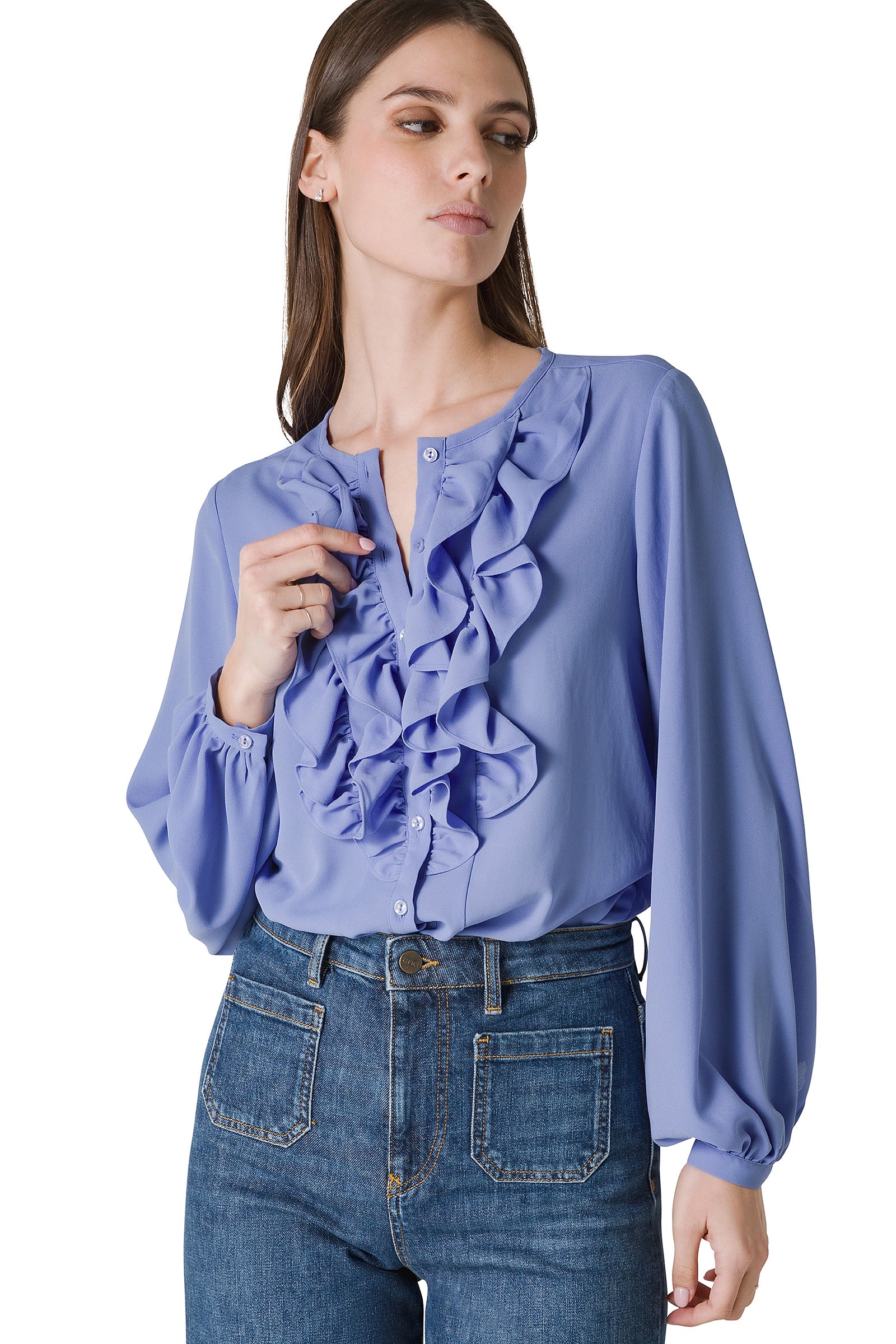 CAMICIA CON VOLANT SUL DAVANTI – And Camicie